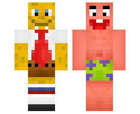 Skin De Minecraft De Patrick Estrela Patrick Search Novaskin